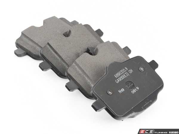 Genuine BMW - 34216890354 - Brake Pad Set - Rear (34-21-6-890-354)