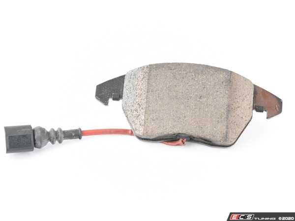 Genuine Volkswagen Audi - 3C0698151K - Front Brake Pad Set (3C0 698 151 K)