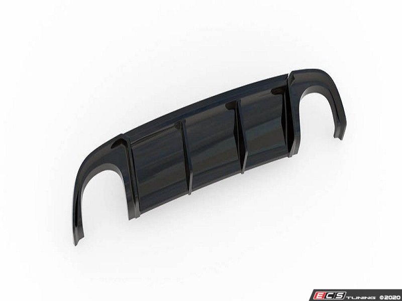 Maxton Design - AU-RS4-B7-RS1G - Rear Diffuser - Gloss Black