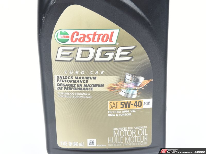 Castrol - 06249 - Edge European Formula Full Synthetic Engine Oil (5w ...