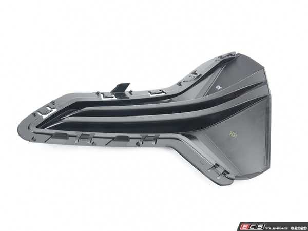 Genuine BMW - 51117464275 - Side Grill - Right - Closed (51-11-7-464-275)