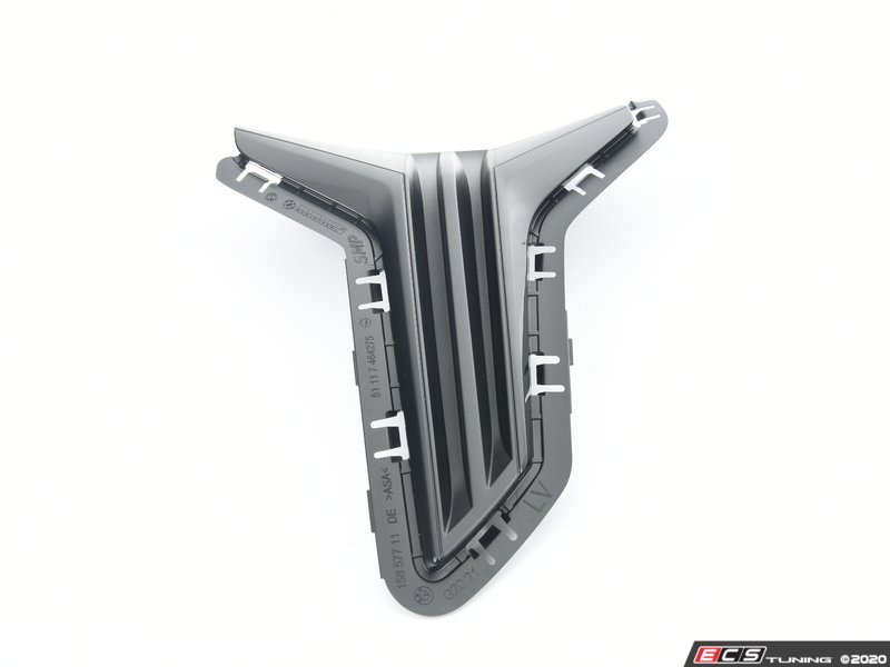 Genuine BMW - 51117464275 - Side Grill - Right - Closed (51-11-7-464-275)