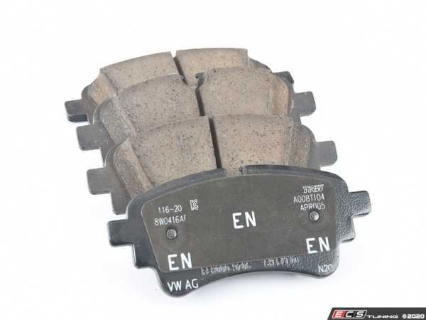 Genuine Volkswagen Audi - 8W0698451AH - BRK LINING (8W0 698 451 AH)