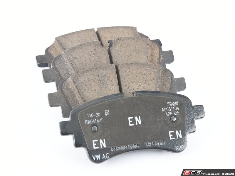 Genuine Volkswagen Audi - 8W0698451AH - BRK LINING (8W0 698 451 AH)