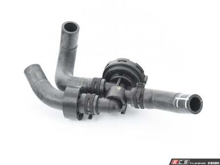 Genuine Volkswagen Audi - 7P0122073B - Coolant Hose With Valve (7P0 122 ...