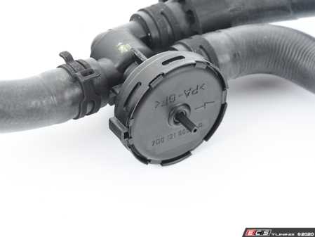 Genuine Volkswagen Audi - 7P0122073B - Coolant Hose With Valve (7P0 122 ...