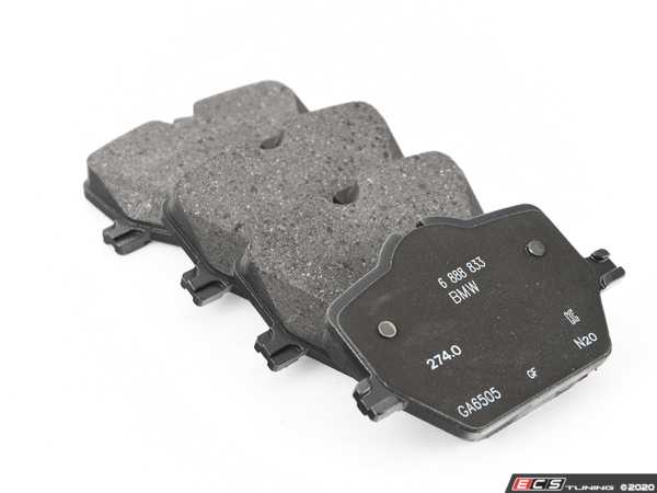 Genuine BMW - 34206888835 - Rear Brake Pad Set (34-20-6-888-835)