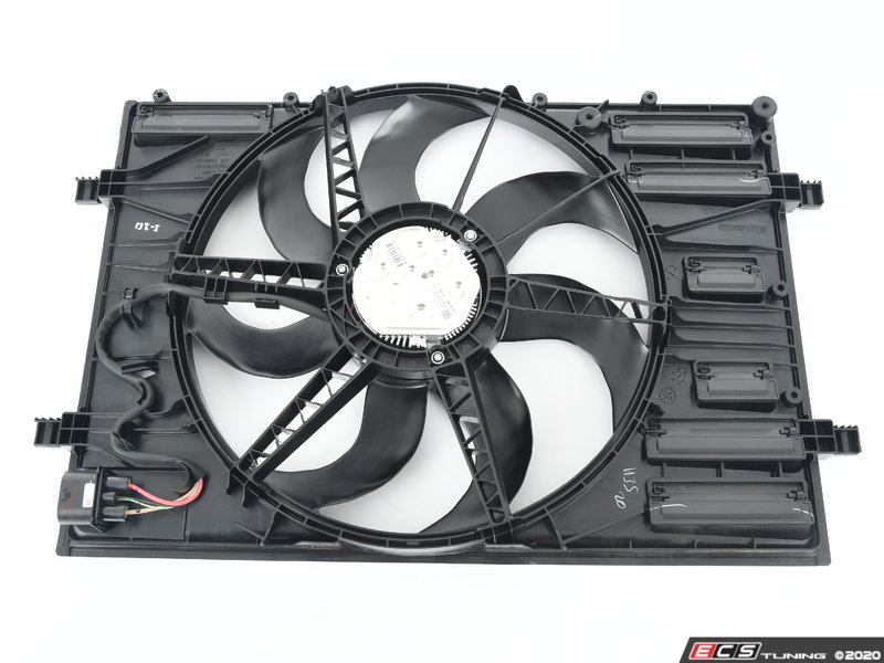 Genuine Volkswagen Audi - 5QM121203H - Auxiliary Fan Assembly - 445mm ...