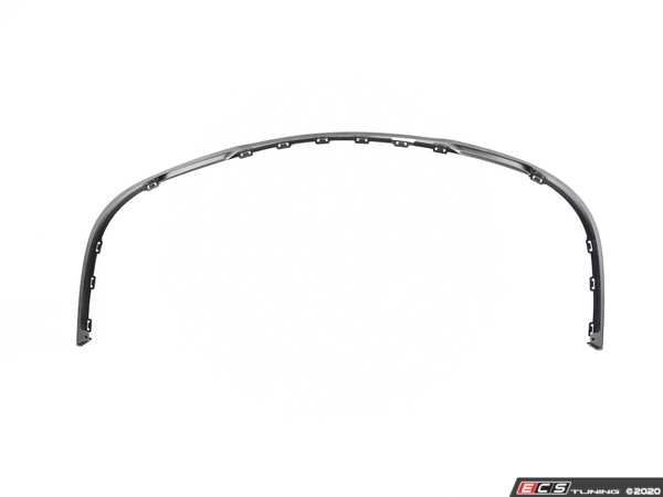 Genuine Porsche - 9975055571601C - Front Spoiler - Satin Black