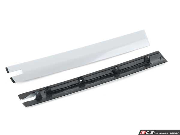 Genuine BMW - 54375A19AA4 - Center Roof Trim - Set (54-37-5-A19-AA4)