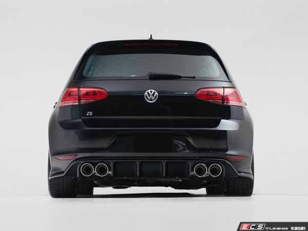 ECS - 028748ecs01KT - MK7 Golf R Gloss Black Rear Diffuser
