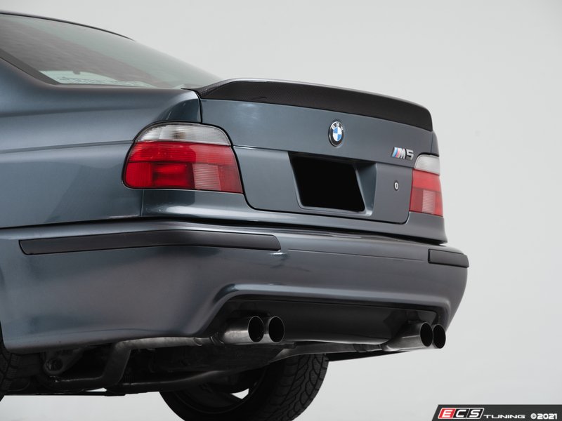 ECS News - New Turner Carbon Fiber Low Kick Rear Spoiler - E39