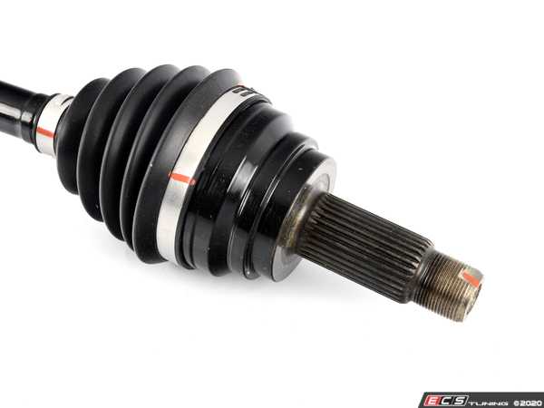 Genuine BMW - 31607622884 - OUTPUT SHAFT FRONT R (31-60-7-622-884)