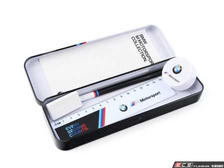 Genuine BMW - 80242461139 - BMW M MOTORSPORT WRITING SET (80-24-2-461-139)