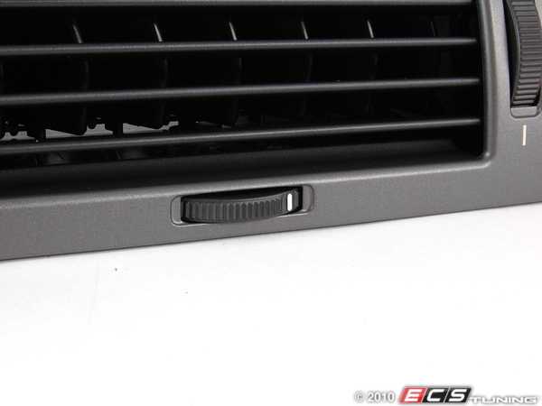 Genuine BMW - 64227007229 - Center Vent Assembly - Dark Silver (64-22-7 ...