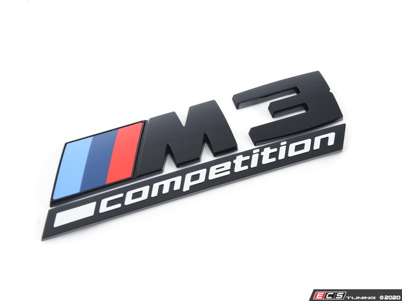Genuine BMW - 51148084161 - M3 COMPETITION BADGE (51-14-8-084-161)