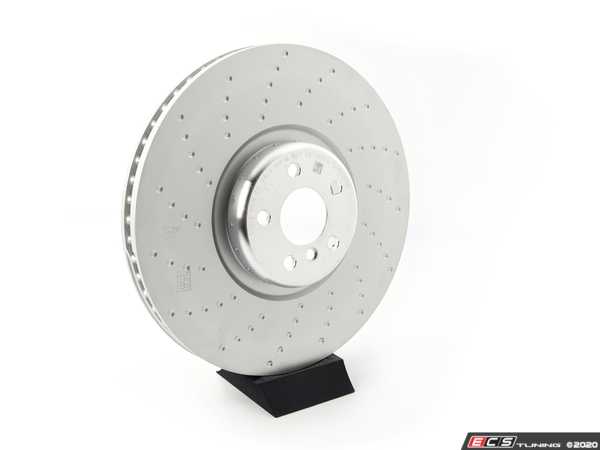 Genuine BMW - 34106887657 - Brake Disc Ventil.W.Punched Holes Fr.Le ...
