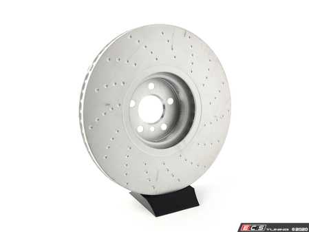 Genuine BMW - 34106887657 - Brake Disc Ventil.W.Punched Holes Fr.Le ...
