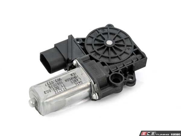Original Equipment Supplier - 67626927026 - Rear Window Lift Motor - Right