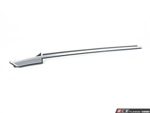 Genuine BMW - 51377315419 - FINISHER, SIDE WINDOW, REAR (51-37-7-315-419)