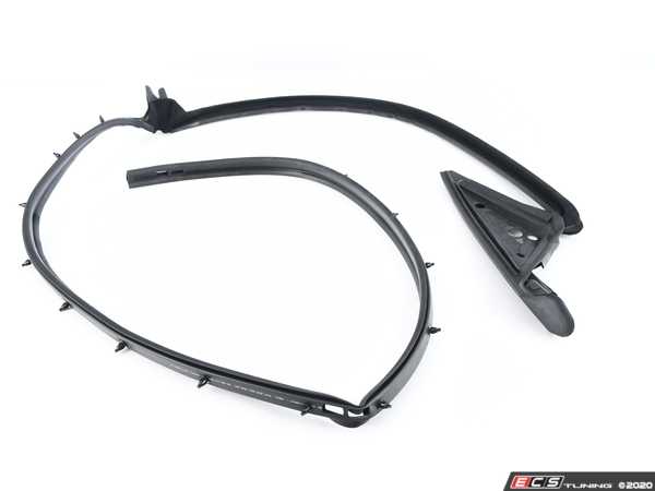 Genuine Porsche - 99753753107 - Door Seal - Left