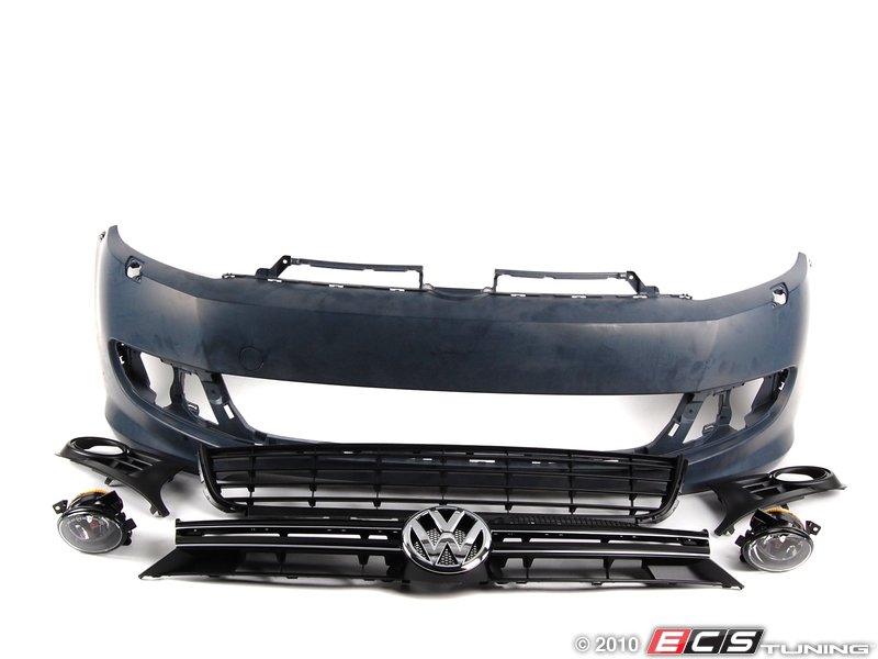Genuine European Volkswagen Audi - 5K0898056 - Front Bumper Conversion ...