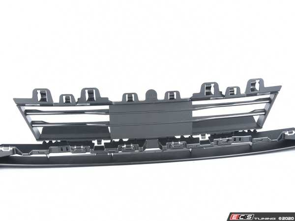 Genuine BMW - 51117386153 - Bumper Cover Grille (51-11-7-386-153)