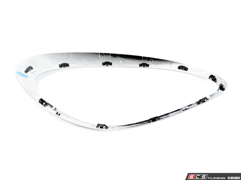 Genuine MINI - 51139813823 - Headlight Trim Ring Chrome - Driver ( Left ...