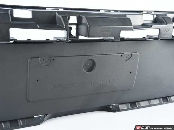 Genuine Porsche - 95B807521AA1E0 - SPOILER BLACK