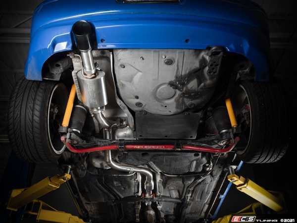 ECS - 013940LA05 - MK4 Jetta GLI 1.8T Performance Catback Exhaust System