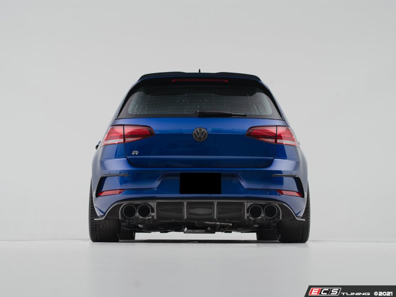 ECS - 026314ecs01KT - MK7.5 Golf R Carbon Fiber Rear Diffuser