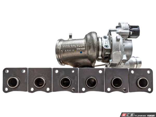 BorgWarner - 11657636425 - N55 Turbocharger w/ Exhaust Manifold