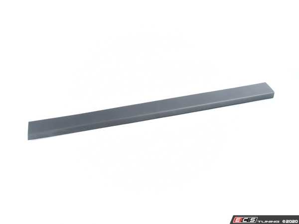 Genuine BMW - 51137352092 - Lower Door Molding - Right (51-13-7-352-092)