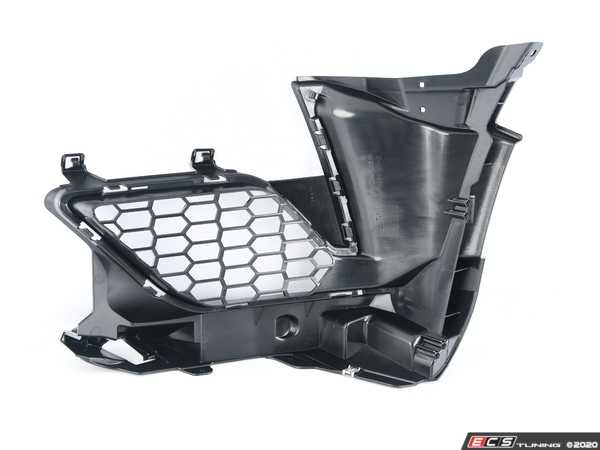 Genuine BMW - 51118073522 - GRILL, BUMPER, FRONT, RIGHT (51-11-8-073-522)