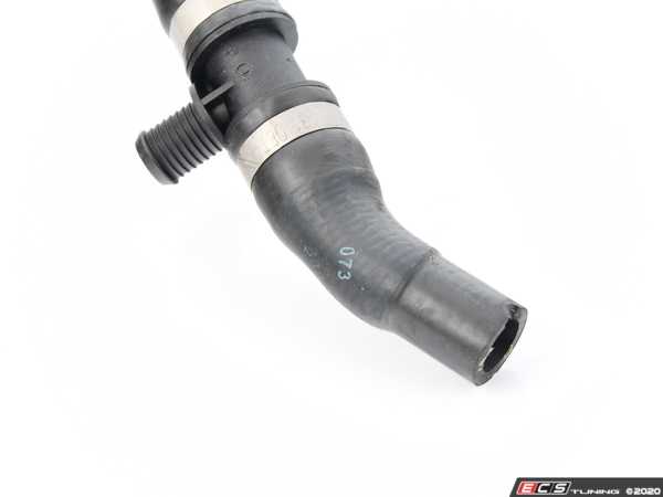 Genuine BMW - 11537589949 - Water Hose - Water Hose to Thermostat Inlet ...