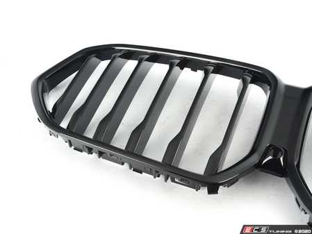Genuine BMW - 51138745303 - Grill Front - Hgl Black (51-13-8-745-303)