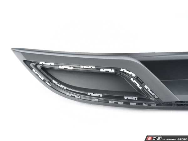 Genuine Volkswagen Audi - 5GM807568K9B9 - Rear Diffuser (5GM 807 568 K 9B9)