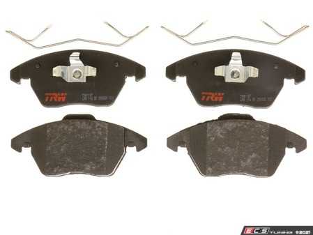TRW - 5C0698151A - TRW Ultra Low-Metallic Front Brake Pad Set