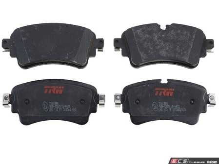 TRW - 8W0698451G - TRW Ultra Low-Metallic Rear Brake Pad Set