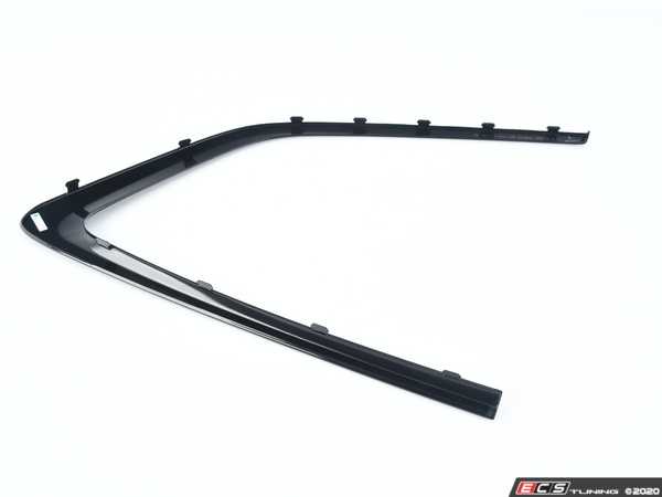 Genuine BMW - 51377410073 - Rear Side Window Trim - Left (51-37-7-410-073)