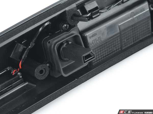 Genuine MINI - 51137489756 - Trunk Lid Grip - Black (51-13-7-489-756)
