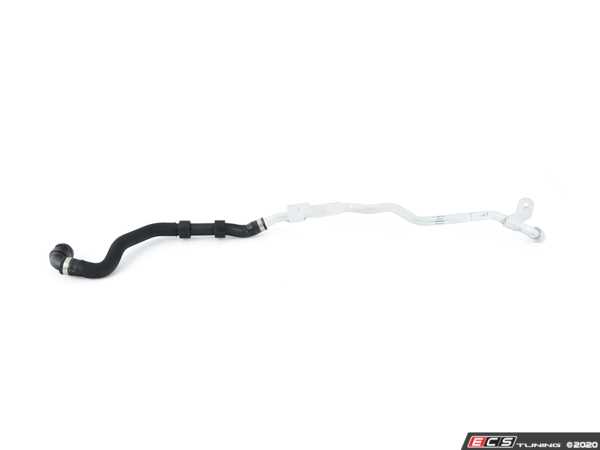 Genuine BMW - 17128096449 - LINE FROM RADIATOR (17-12-8-096-449)