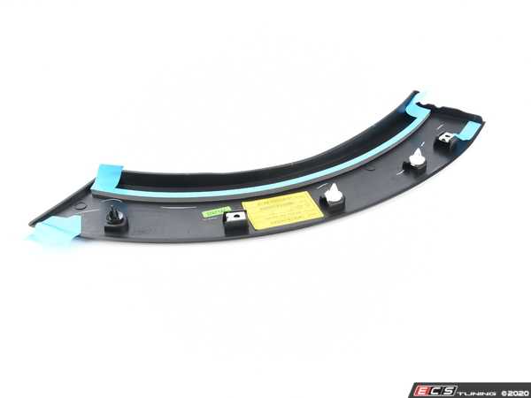 Genuine MINI - 51777364484 - Trim Cover Arch Rear - Right (51-77-7-364-484)