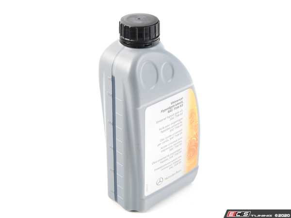 Genuine Mercedes Benz - 001989330309 - 75W-85 Differential Oil - Priced ...