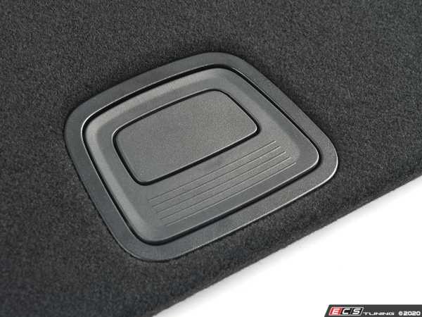 Genuine Mercedes Benz - 24768099019E07 - Rear Floor Cover - Black