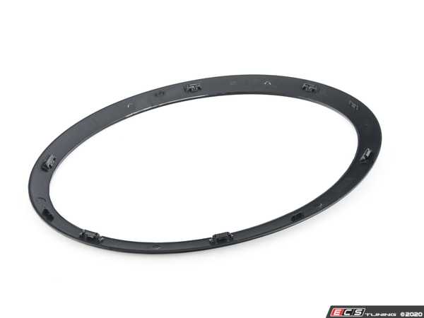 Bremmen Parts - 51137449210 - Headlight Trim Ring Jet Black - Right
