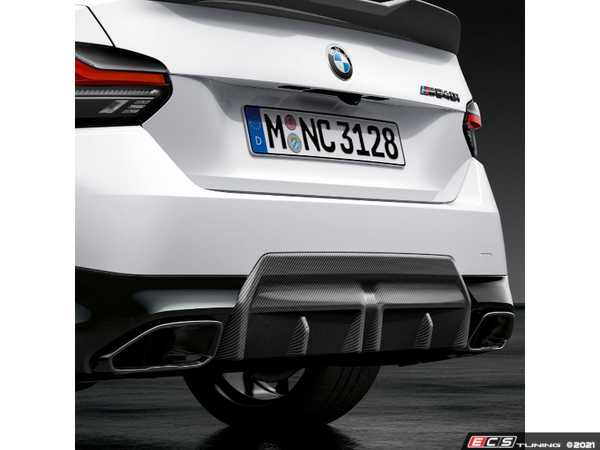 Genuine BMW - 51125A36893 - M Performance Carbon Fiber Rear Diffuser ...