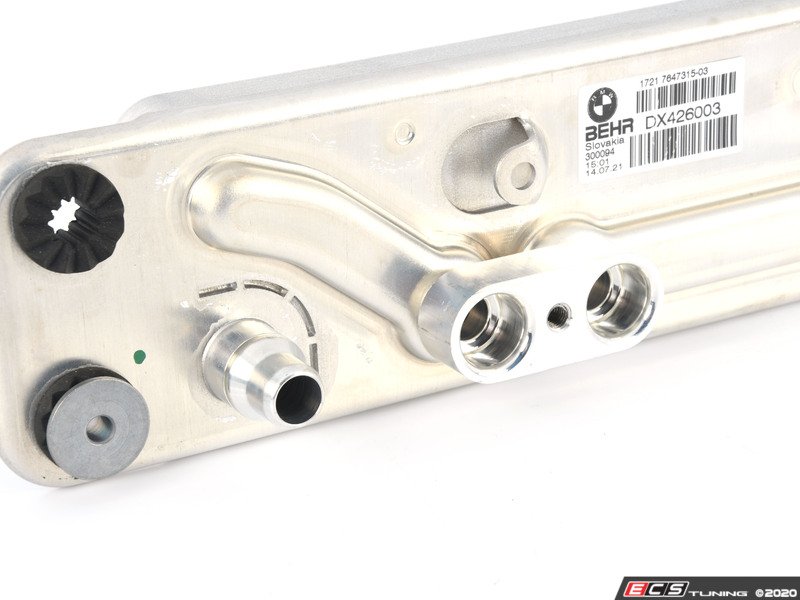 Genuine BMW - 17217647315 - Genuine BMW Heat Exchanger (17-21-7-647-315)