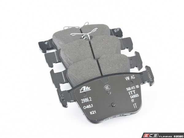 Genuine Volkswagen Audi - 5Q0698451AG - Rear Brake Pad Set (5Q0 698 451 AG)