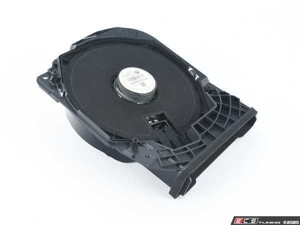 Genuine BMW - 65139210147 - Underseat Subwoofer - Left (65-13-9-210-147)